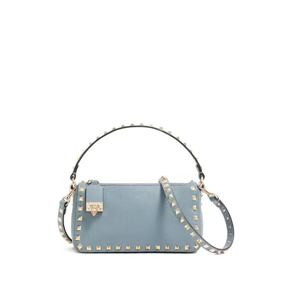 Valentino Garavani Studded Shoulder Bag - Blue
