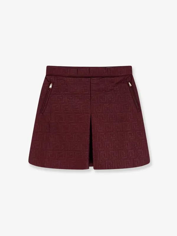 Fendi Quilted Nylon Mini Skirt - Multicolor