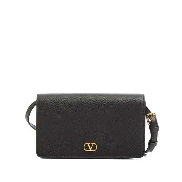 Valentino Garavani Calf Leather Mini Bag - Black