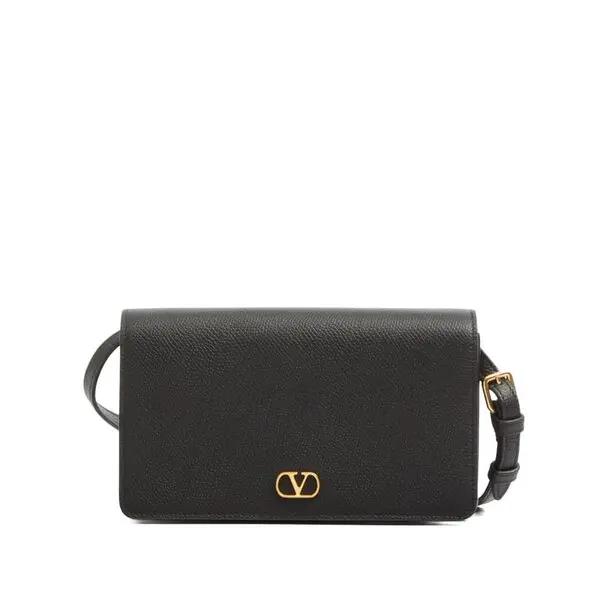 Valentino Garavani Calf Leather Mini Bag - Black