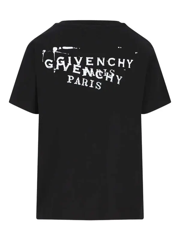 Givenchy Logo T-shirt - Black