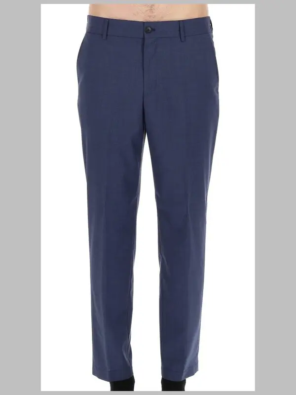 BOSS 100% Virgin Wool Trousers - Blue