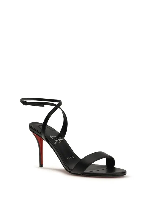 CHRISTIAN LOUBOUTIN Miss Z Nappa Leather Stiletto Sandals