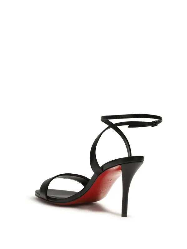 CHRISTIAN LOUBOUTIN Miss Z Nappa Leather Stiletto Sandals