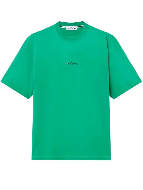Stone Island Lab-print Cotton T-shirt