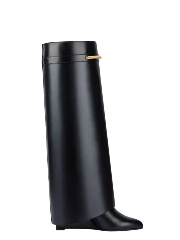 Givenchy Pointed-toe Wedge Boots - Black