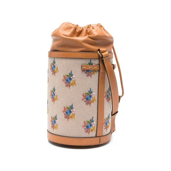 Valentino Garavani Bucket Bag - Cream
