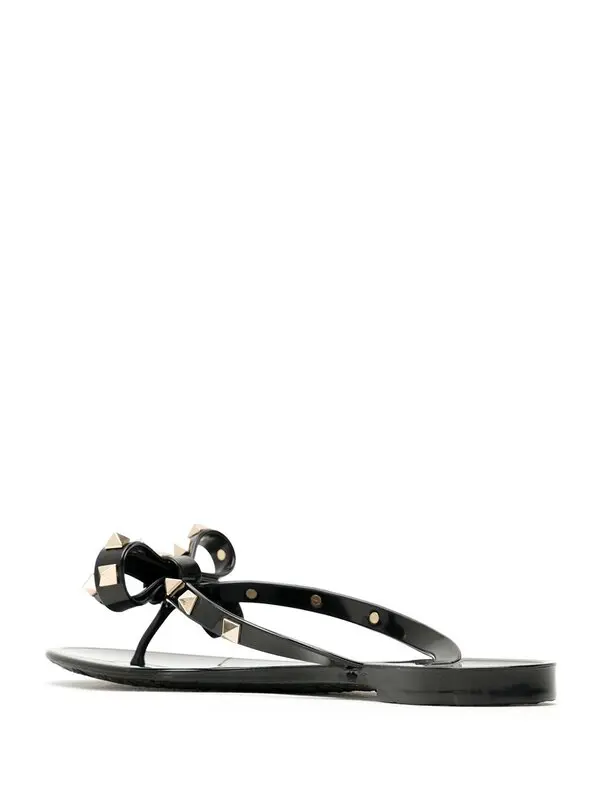 Valentino Garavani Rockstud Embellished Thong Sandals - Multicolor