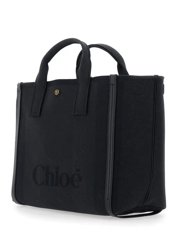 Chloé Tote Bag With Printed Logo - Multicolor