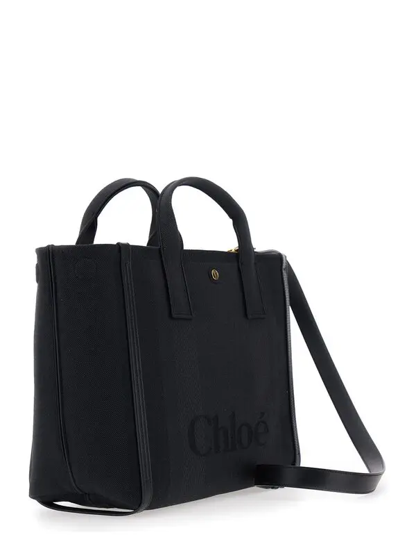 Chloé Tote Bag With Printed Logo - Multicolor