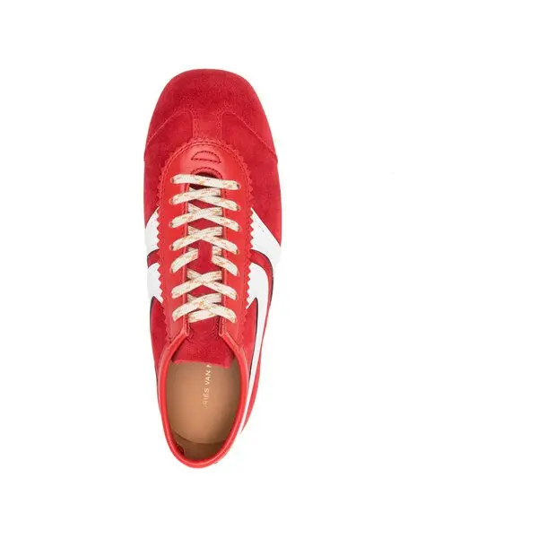 Dries Van Noten Contrast Stripe Lace-up Sneakers