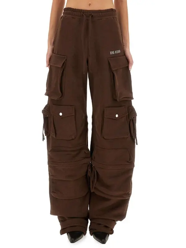 Attico Balloon Fit Cargo Pants