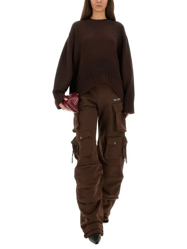 Attico Balloon Fit Cargo Pants