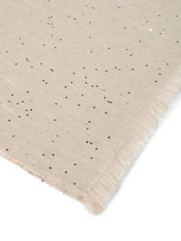 Brunello Cucinelli Cashmere And Silk Scarf - Multicolor