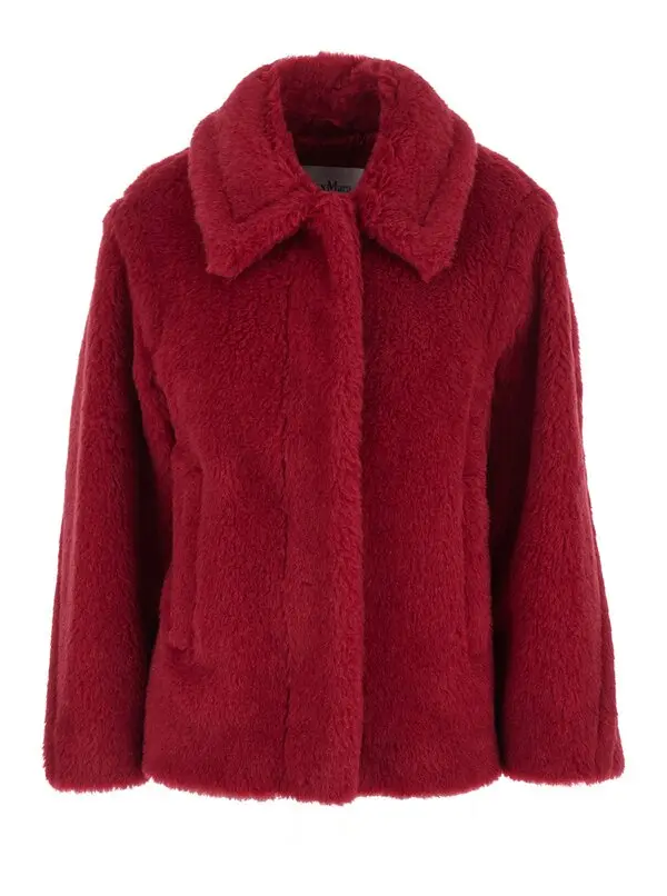 Max Mara Triton Alpaca Blend Coat - Multicolor