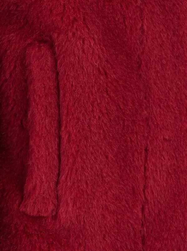 Max Mara Triton Alpaca Blend Coat - Multicolor
