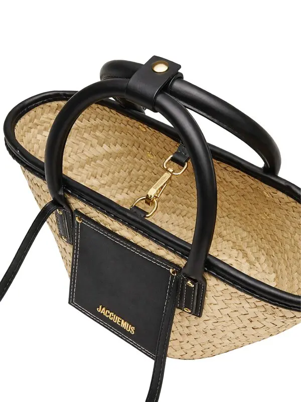 Jacquemus Small Le Chiquito Soli Basket Bag