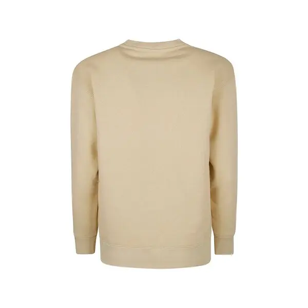 Valentino Garavani Beige Floral Pattern Crew Neck Sweatshirt