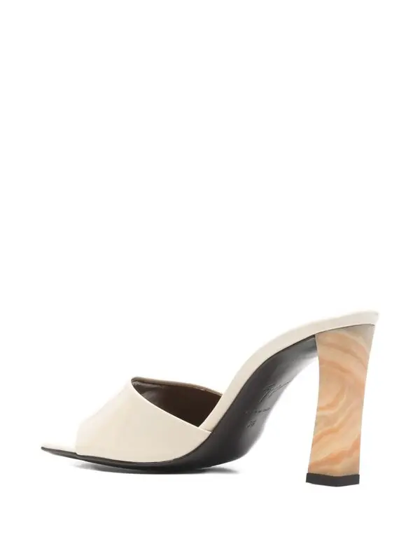 GIUSEPPE ZANOTTI Talia Patent Leather Mules