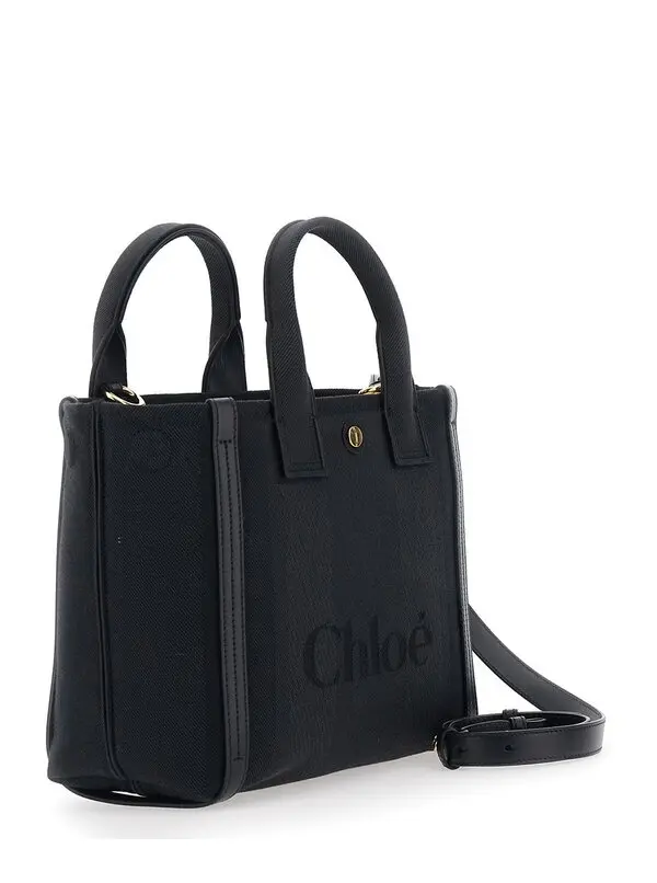 Chloé Carry' Small Handbag With Logo - Multicolor