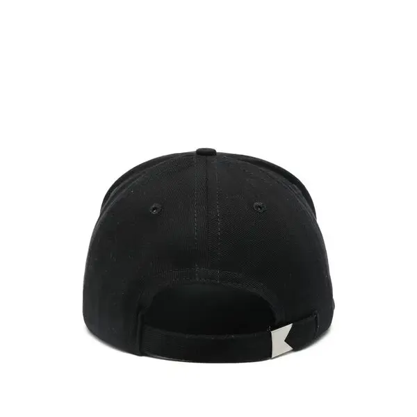 Rhude Baseball Cap With Embroidered Detailing - Black