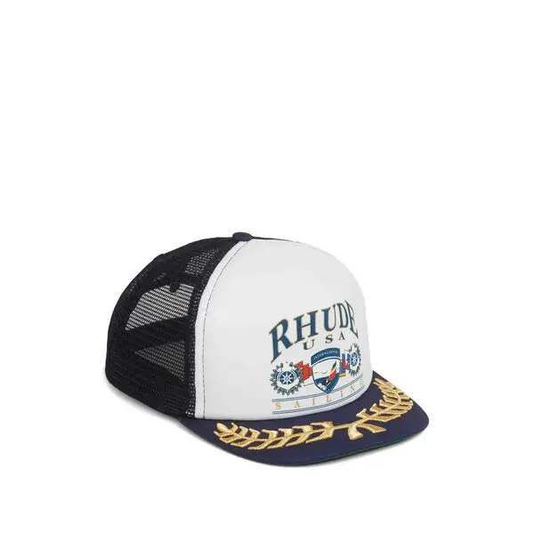 Rhude Graphic Print Trucker Hat