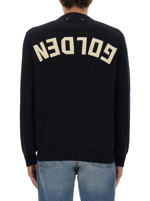 GOLDEN GOOSE Crewneck Jersey With Logo