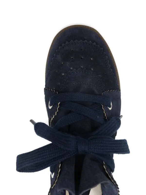 Isabel Marant Étoile Bobby Leather Sneakers - Multicolor
