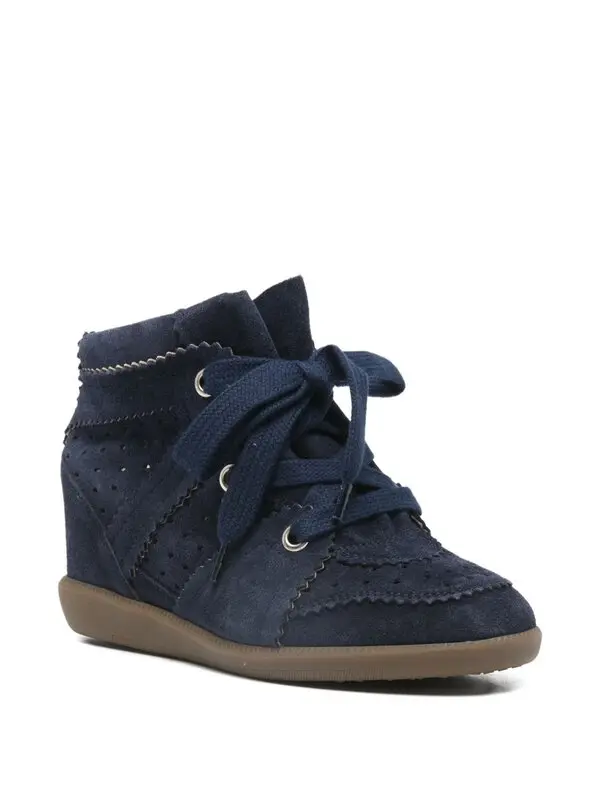 Isabel Marant Étoile Bobby Leather Sneakers - Multicolor