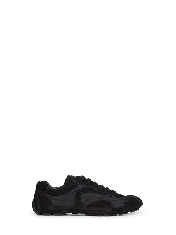 Prada Black Montecarlo Re-edition 2005 Sneakers - Multicolor