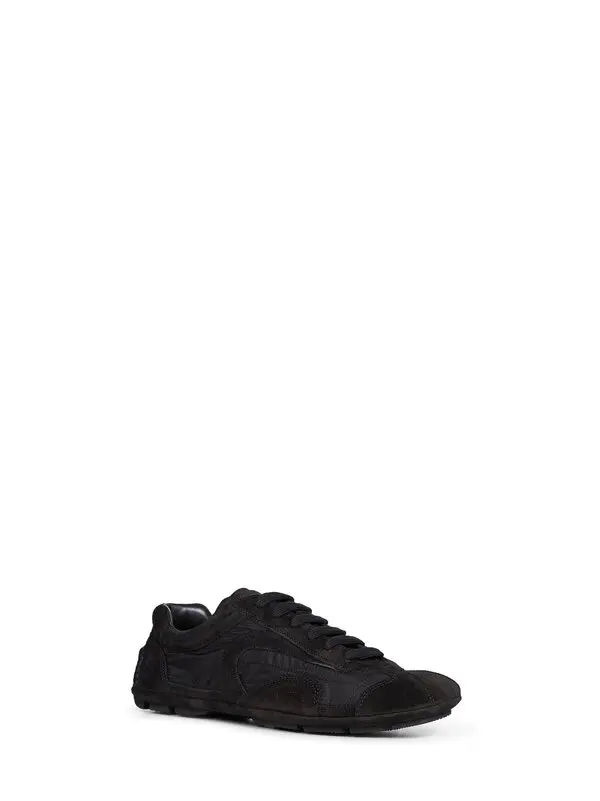 Prada Black Montecarlo Re-edition 2005 Sneakers - Multicolor