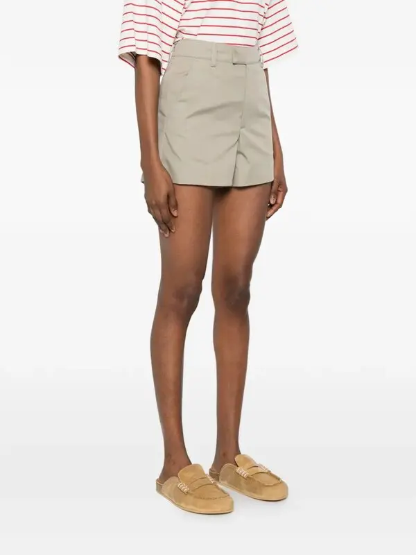 A.p.c. Lili Cotton Blend Shorts