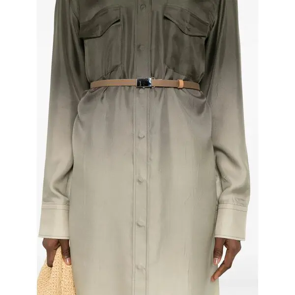 Prada Silk Gradient Effect Dress