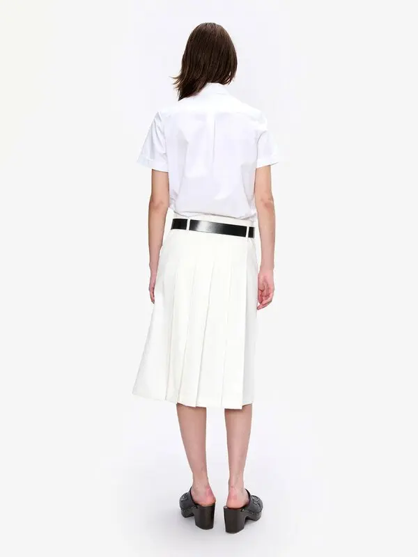 A.p.c. Alice Gabardine Midi Skirt