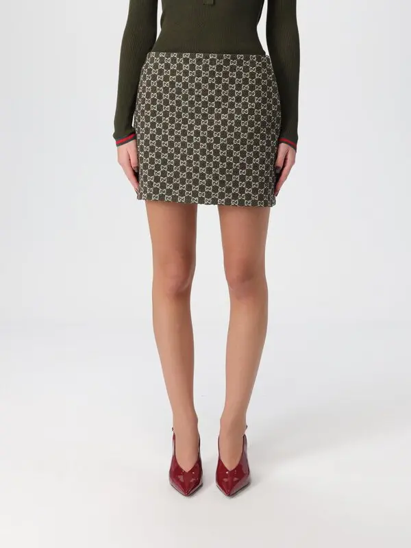 Gucci Monogram Skirt