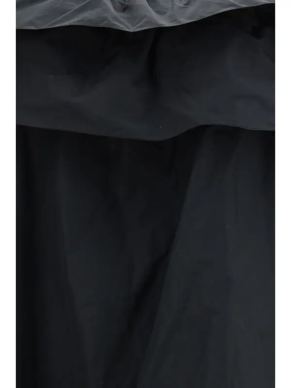Saint Laurent Sleeveless Country Dress In Technical Canvas