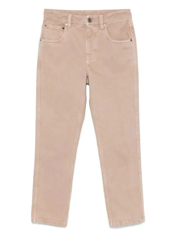 Brunello Cucinelli Dyed Cotton Pants