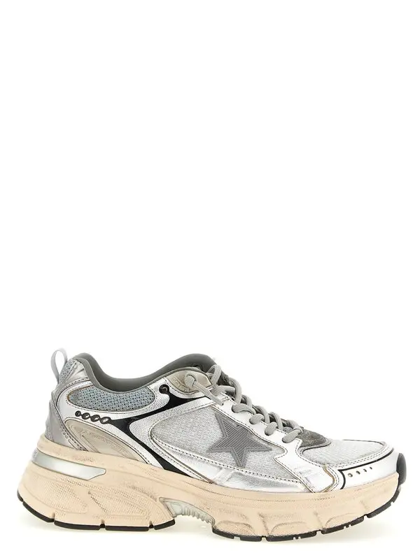 GOLDEN GOOSE Lightstar Sneakers - Silver