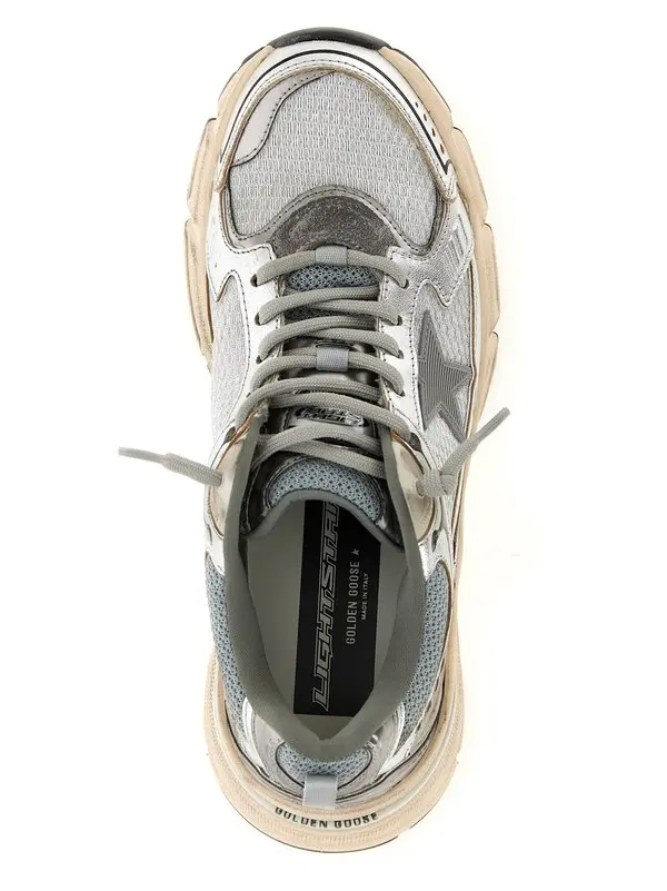 GOLDEN GOOSE Lightstar Sneakers - Silver