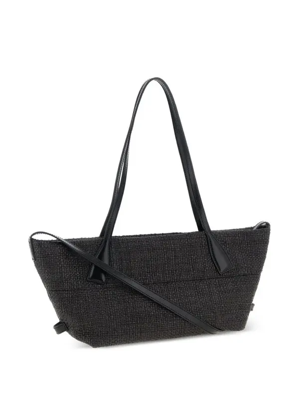 Balmain Track Raffia Tote Bag - Multicolor