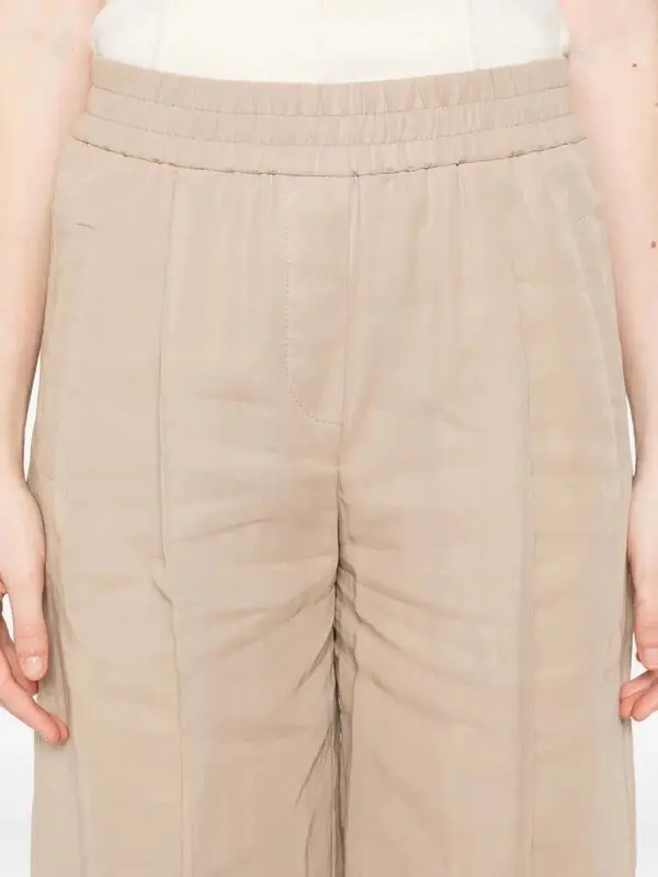 Brunello Cucinelli Cotton Wide Leg Pants