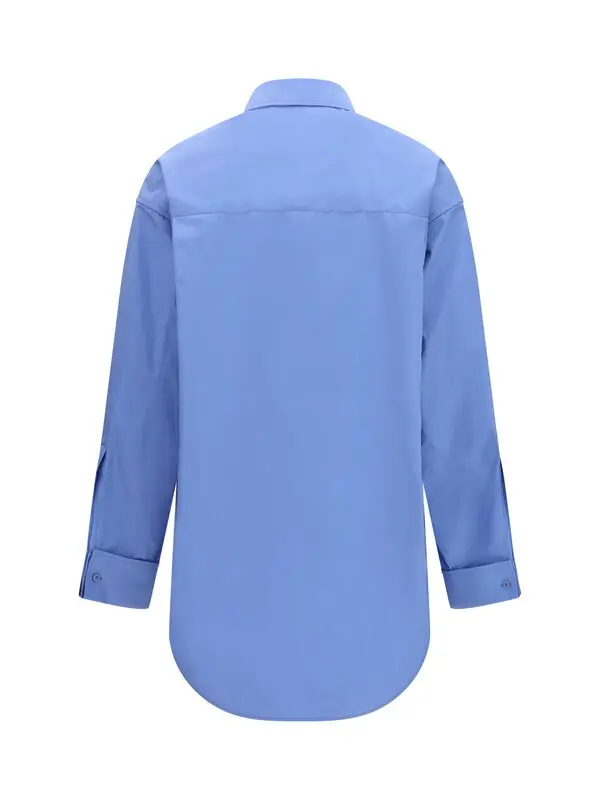 Balenciaga Asymmetric Long-sleeve Shirt