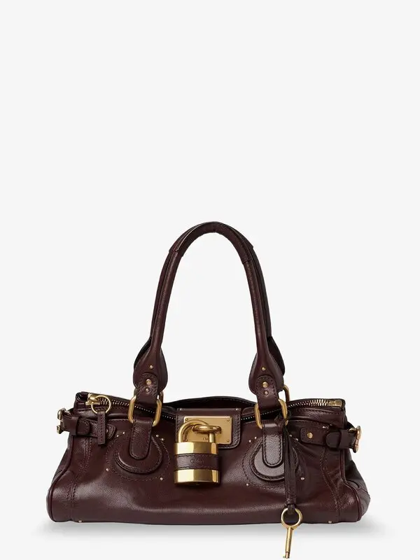 Chloé Paddington Leather Shoulder Bag - Multicolor
