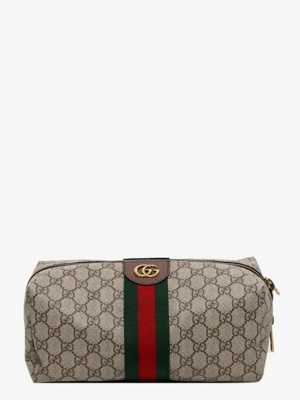 Gucci Gg Supreme Fabric Beauty Case - Multicolor