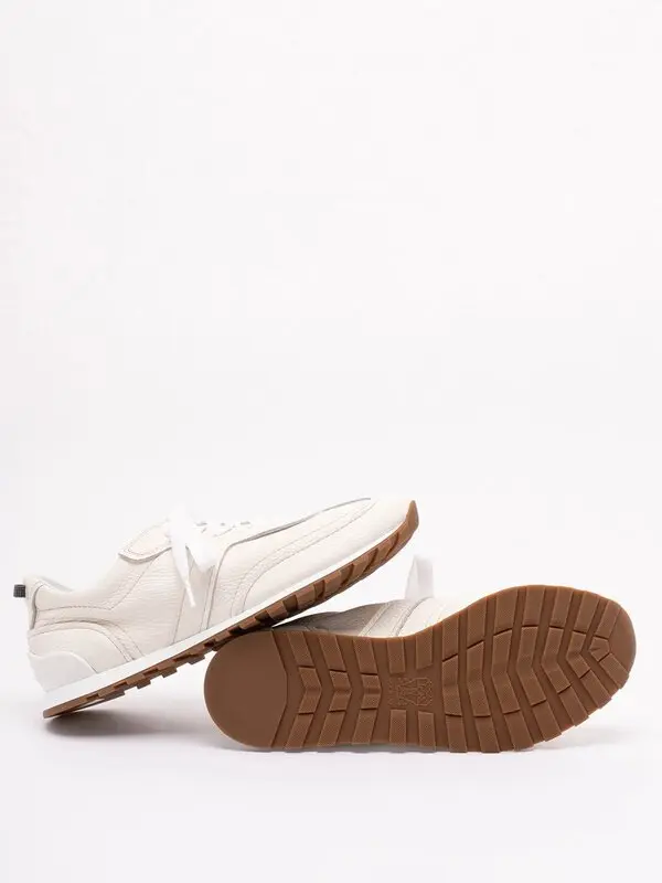 Brunello Cucinelli Deerskin Lace Up Sneakers - Multicolor