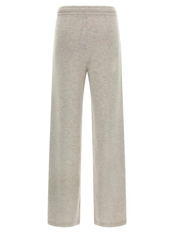 Max Mara Mmpietra' Wool And Cashmere Knit Pants
