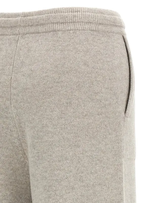 Max Mara Mmpietra' Wool And Cashmere Knit Pants