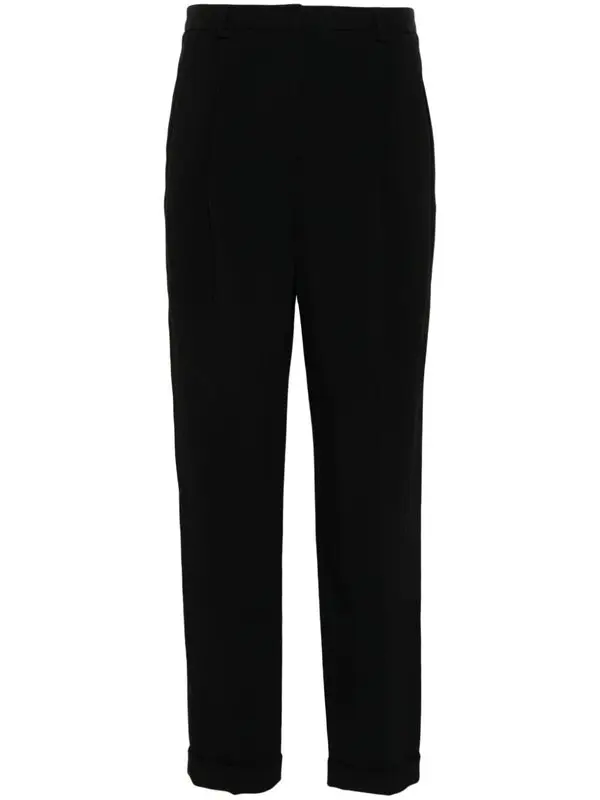 Giorgio Armani Viscose Tailored Trousers - Multicolor