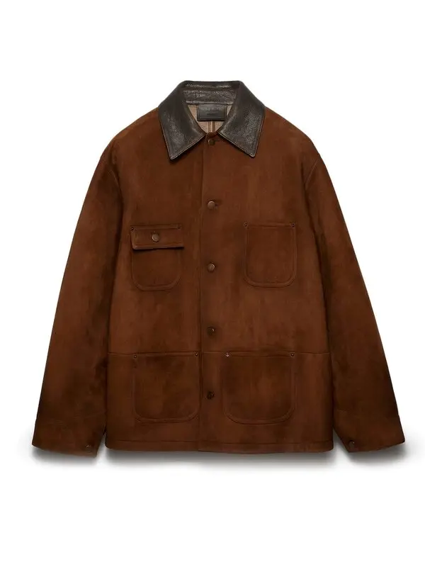 Prada Lambskin Leather Jacket