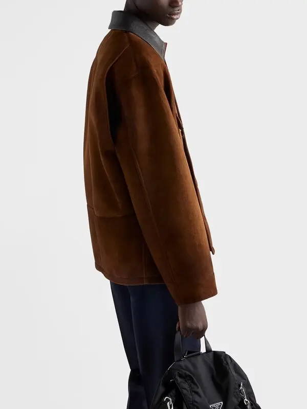 Prada Lambskin Leather Jacket